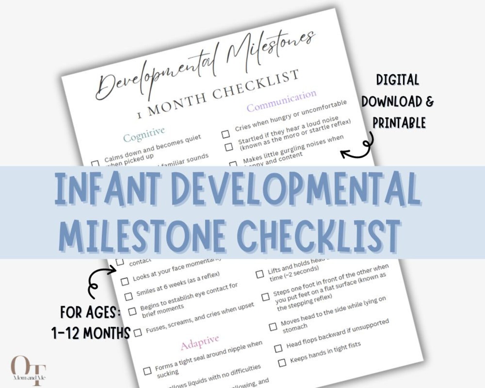 Infant Developmental Milestones, Baby's First Year Milestones, Baby ...
