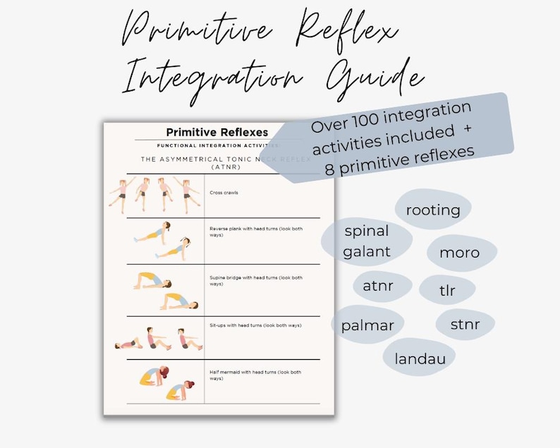 Primitive Reflex Integration Guide: Exercises for Pediatric ...