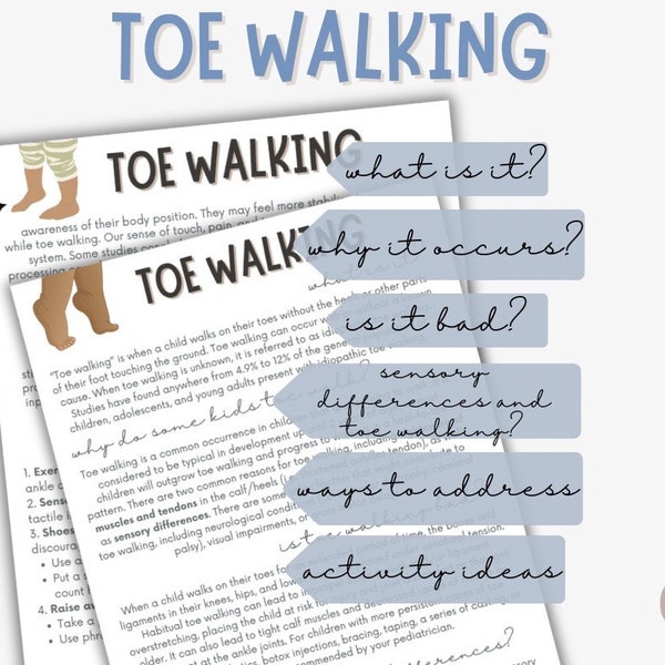 Parent Handouts Occupational Therapy - Etsy