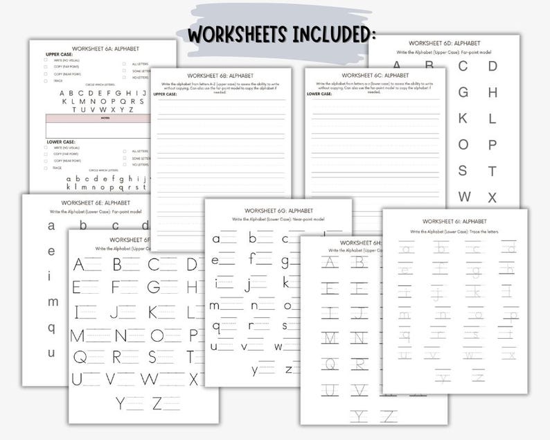 School OT Evaluation Template, School-based Occupational Therapy ...