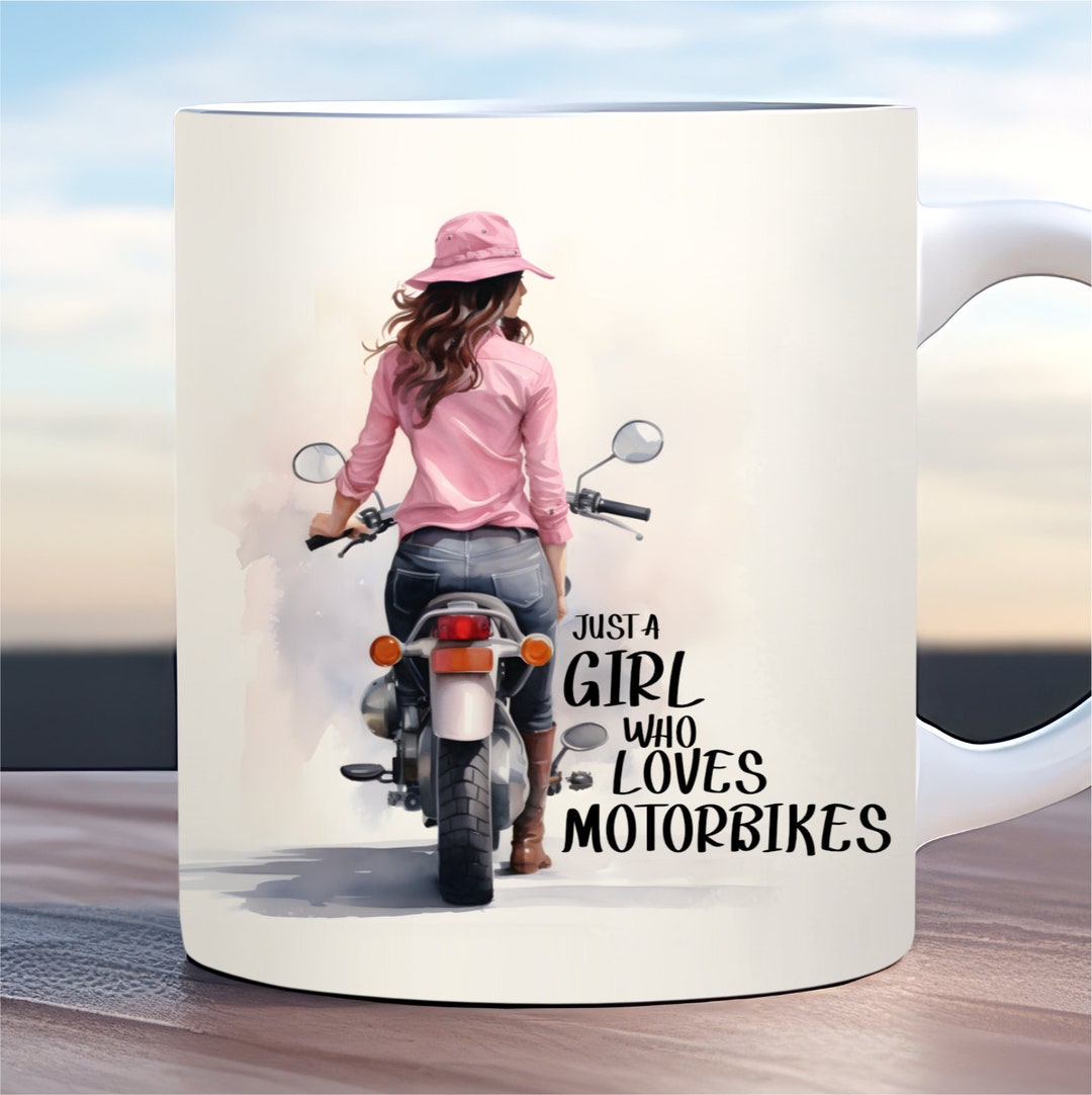 Motorbike Mug Wrap, 11oz and 15oz Mug Wrap Template, Motorcycle Mug ...