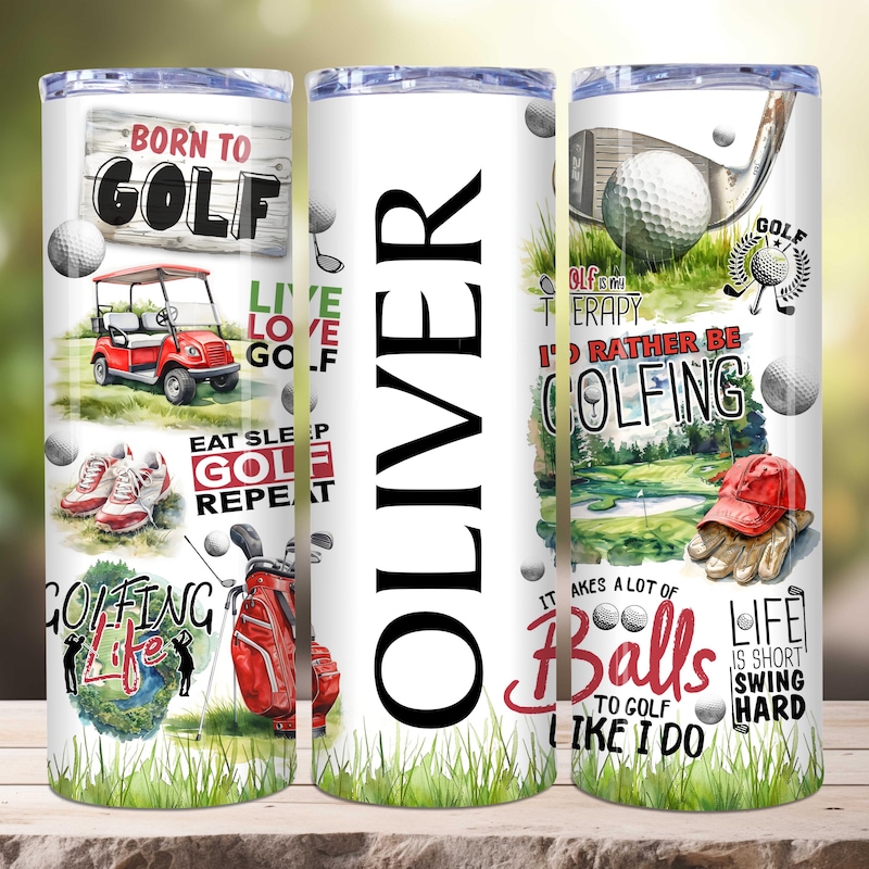 Golf Tumbler - Etsy