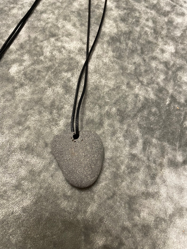 Authentic Welsh Hag Stone Necklace CHOOSE ONE Adder Stone Fairy Stone ...