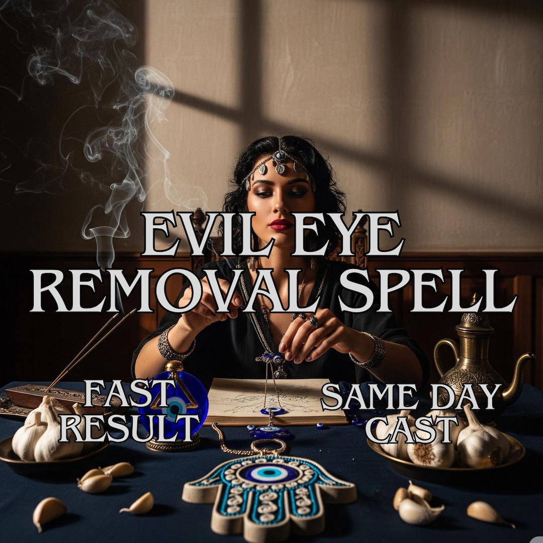 Evil Eye Removal Spell, Remove Negative Energy - Etsy