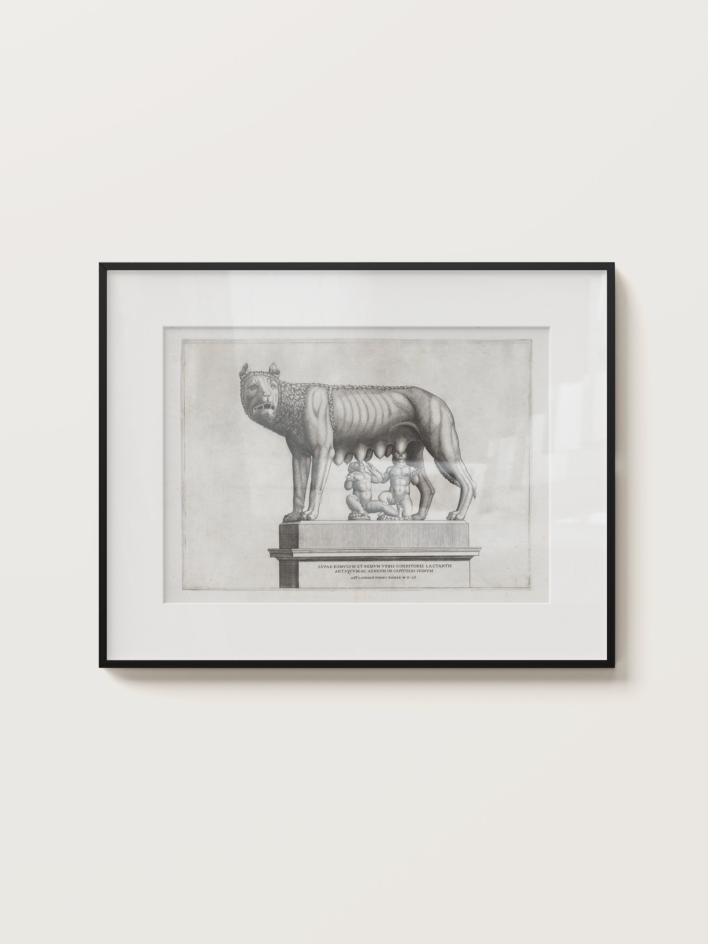 Romulus and Remus "speculum Romanae Magnificentiae" | Drawing ...