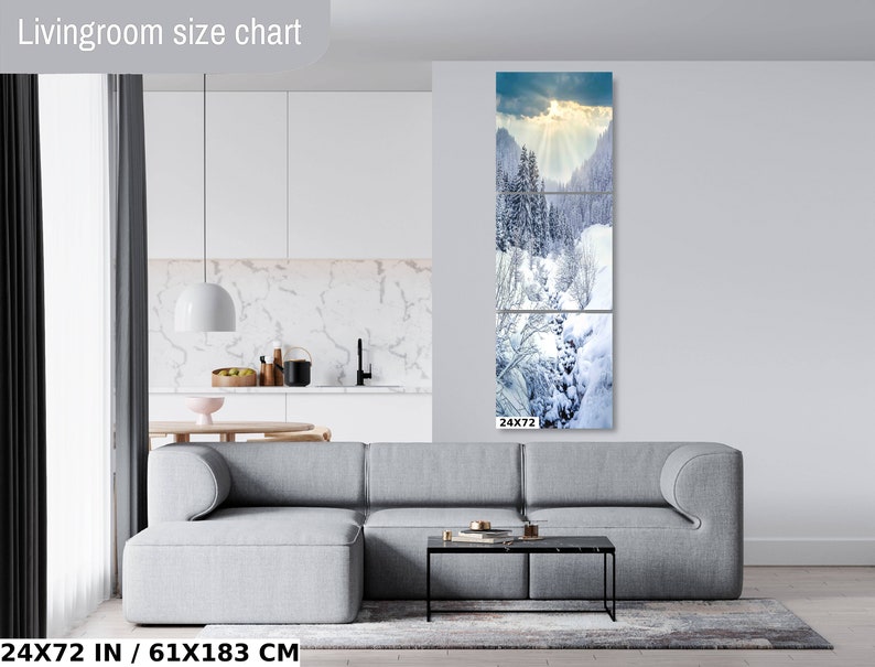 Snow Landscape Austria, Winter Scenery - Etsy