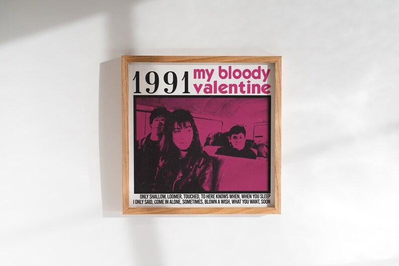My Bloody Valentine Digital Download Poster, Vintage Wall Art Print ...