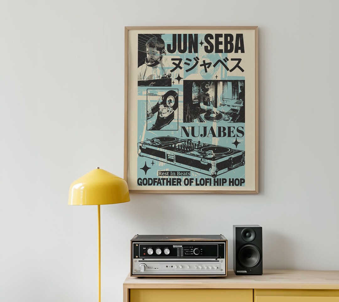 Vintage Aesthetic Nujabes Digital Download Poster, Vintage Wall Art ...