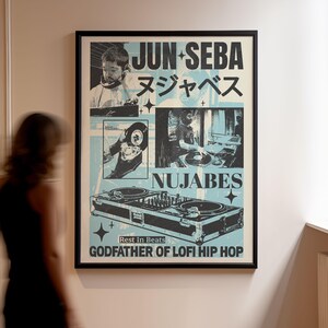 Vintage Aesthetic Nujabes Digital Download Poster, Vintage Wall Art ...