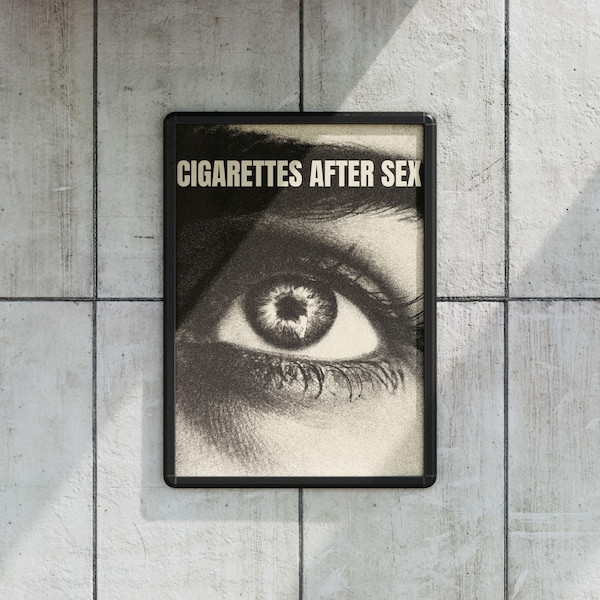 Cigarettes After Sex Poster Etsy