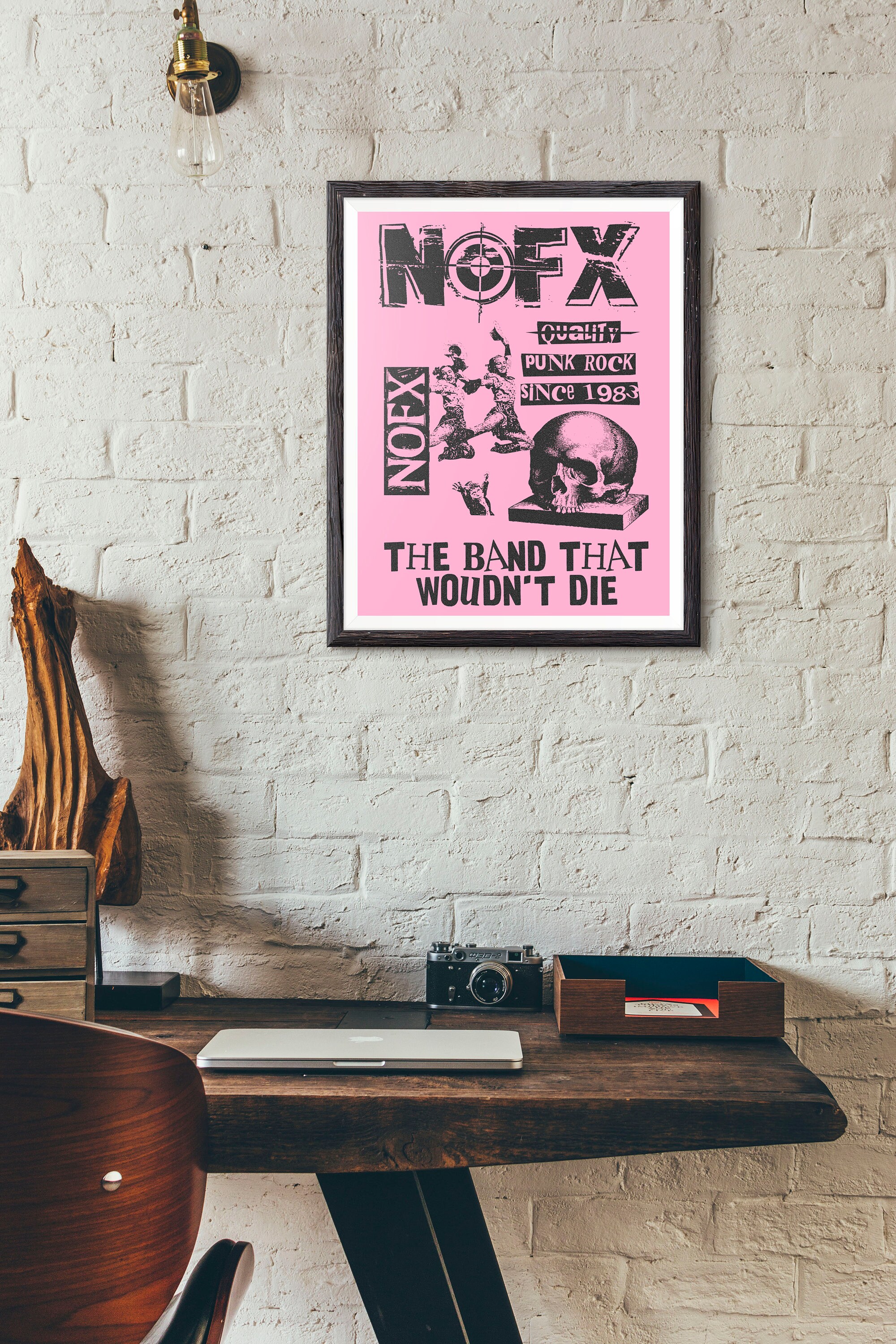 Vintage NOFX Punk Rock Digital Download Poster, Vintage Wall Art Print, Retro Poster Design ...