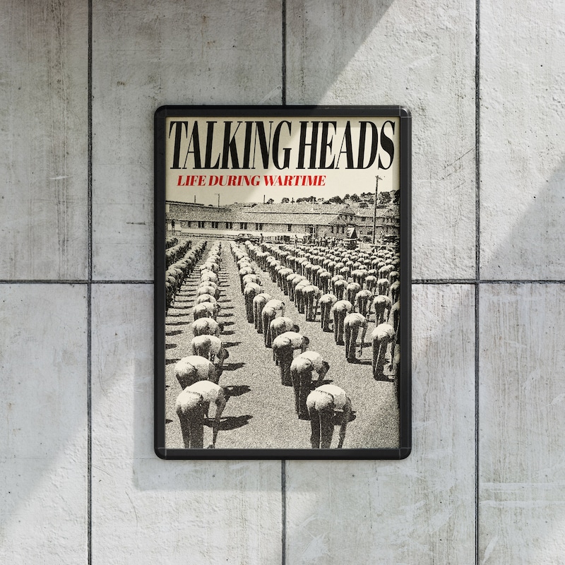 Talking Heads Poster - Etsy