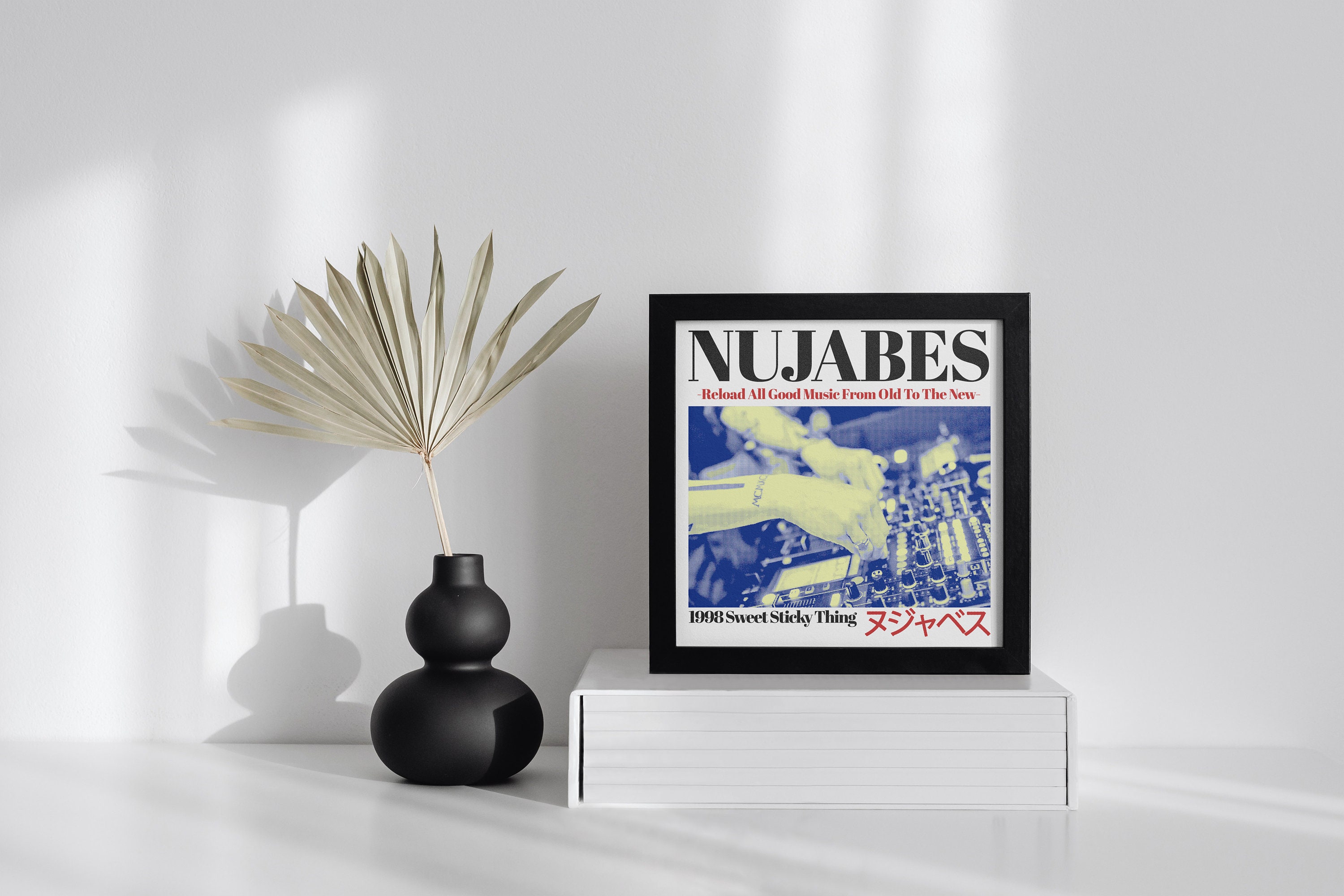 Nujabes Digital Download Poster, Vintage Wall Art Print, Retro Poster ...