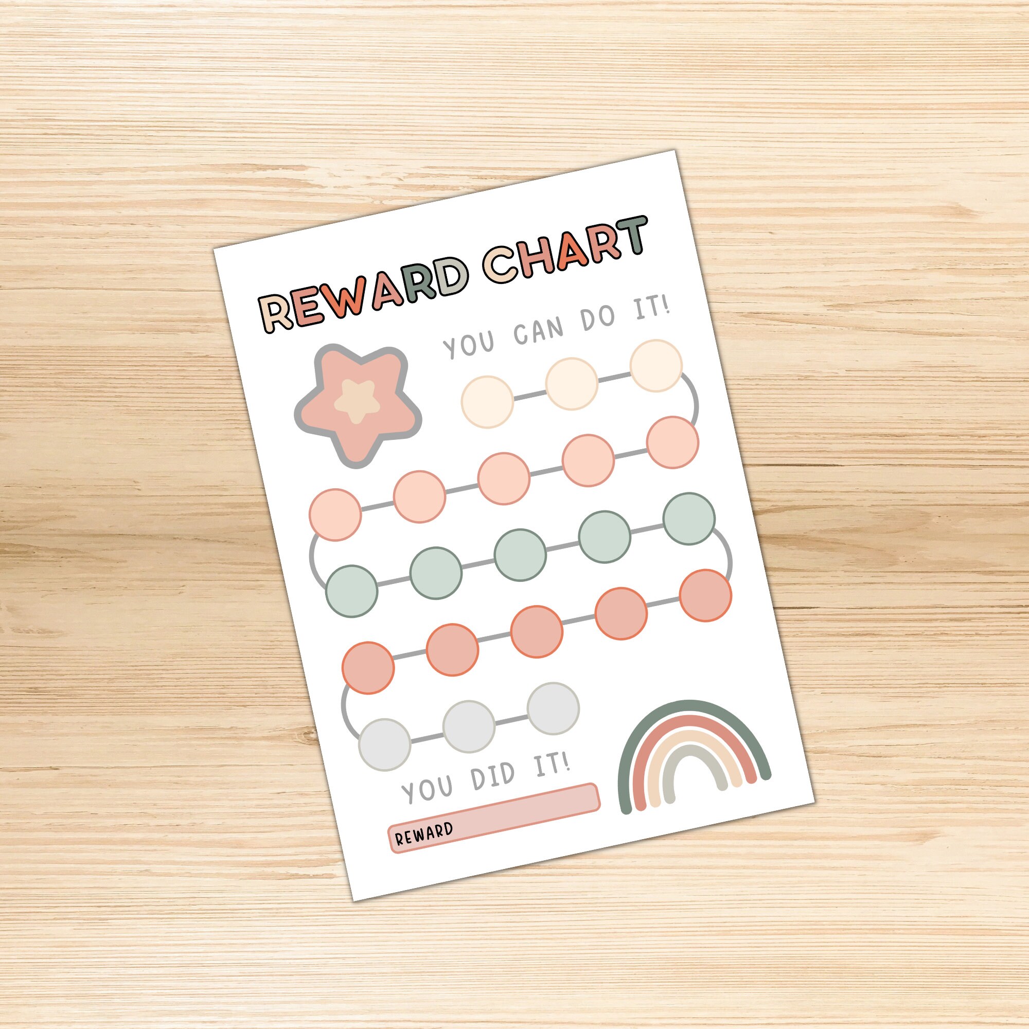 Kids Reward Chart Editable | How to Earn Money Chore Chart | Editable ...