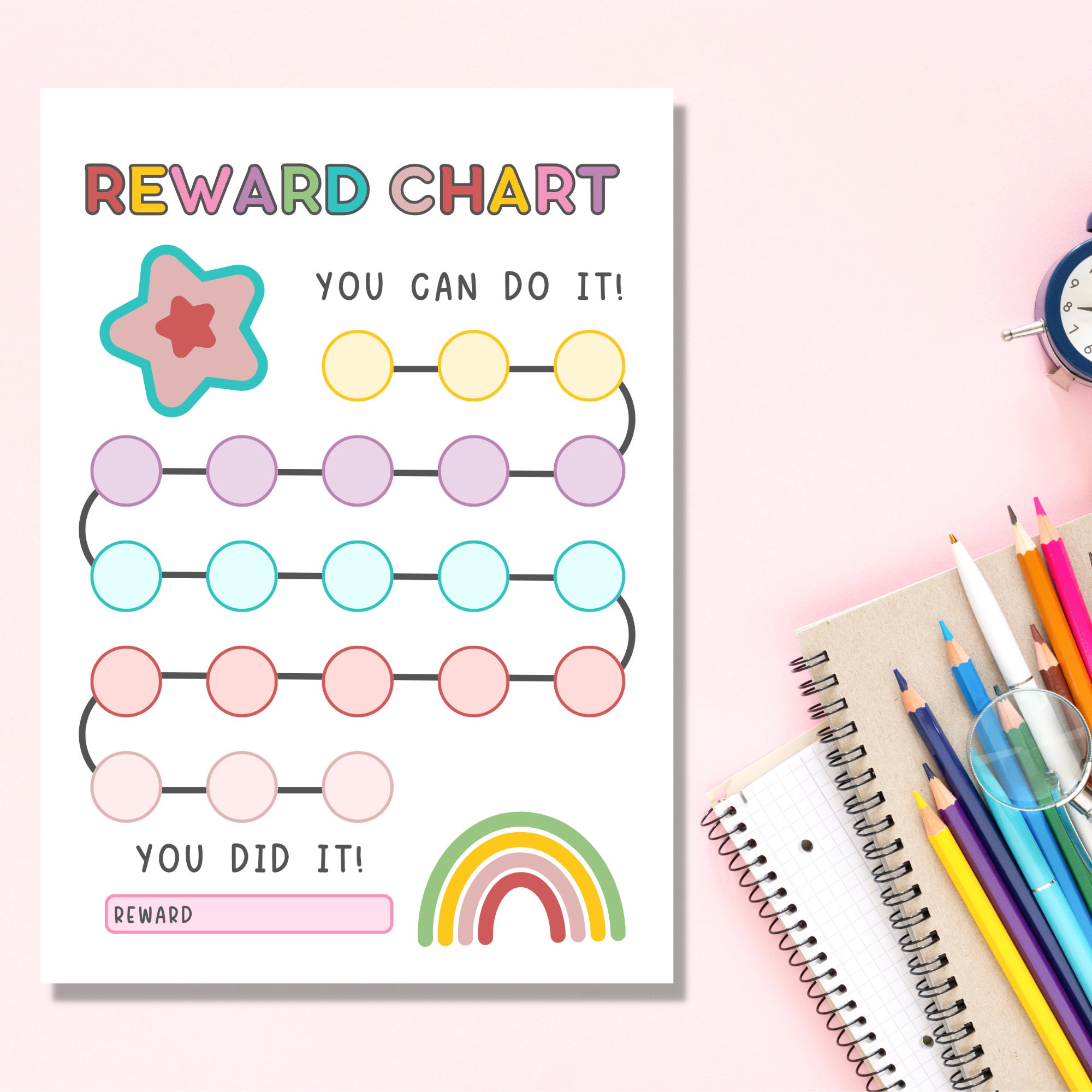 Kids Reward Chart Editable | How to Earn Money Chore Chart | Editable ...