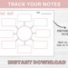 Mind Map Planner | Printable Mind Map Template | Study Guide | Idea Map ...
