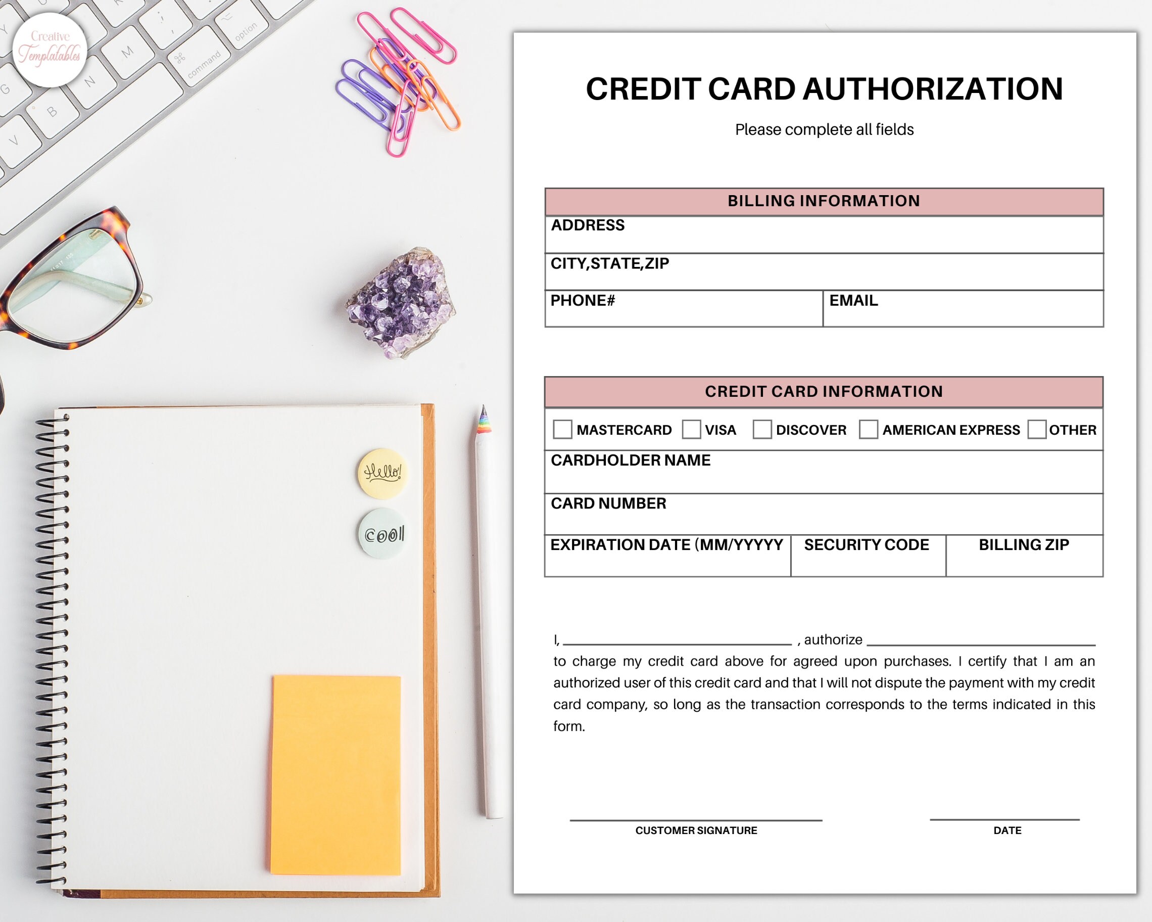Credit Card Template Edtable Debit Card Business Card Bank Card Payment ...