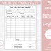 Employee Time Sheet Editable Time Keeping Log Weekly Time Tracker ...