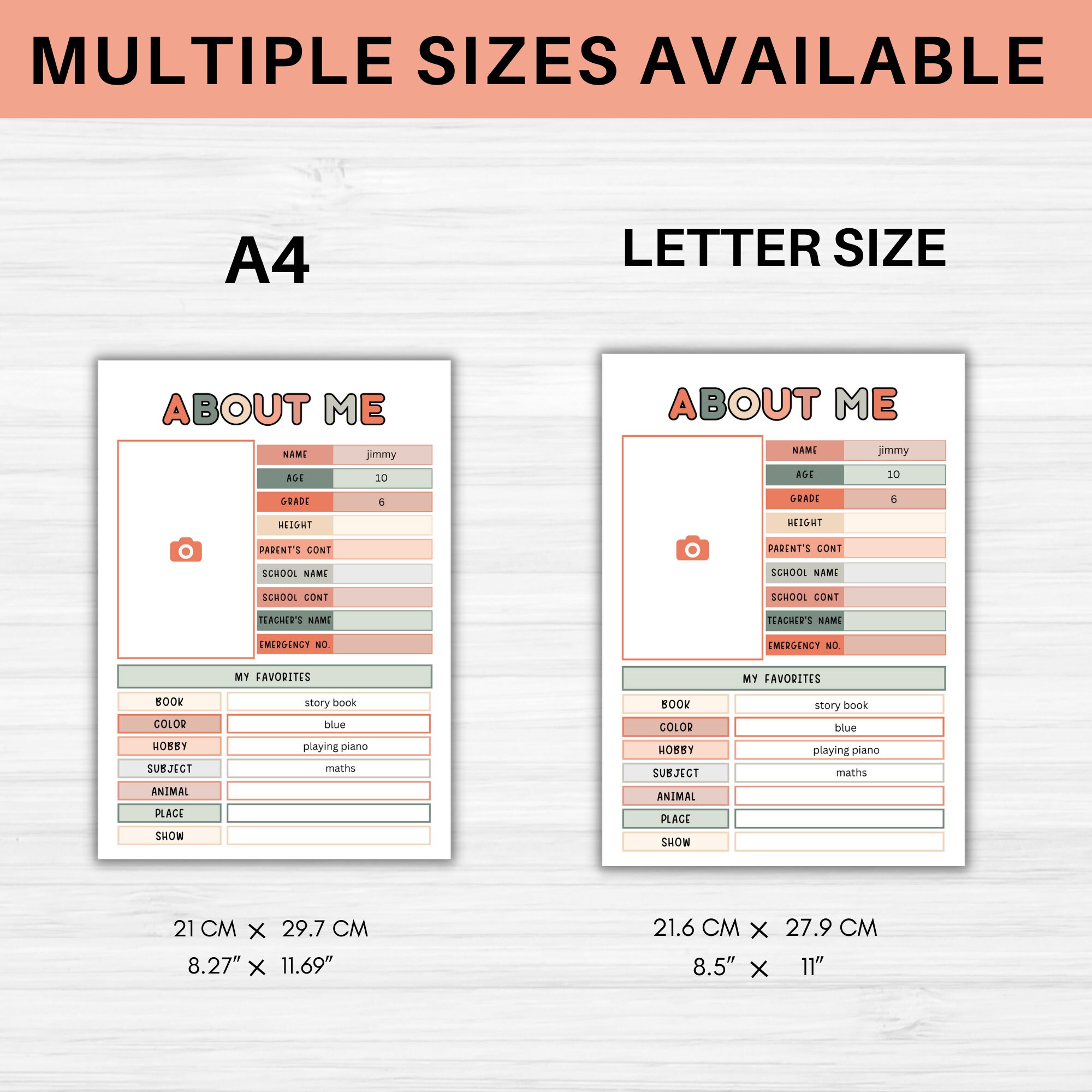 Back to School Printable Planner Home School Planner for Kids Kids ...