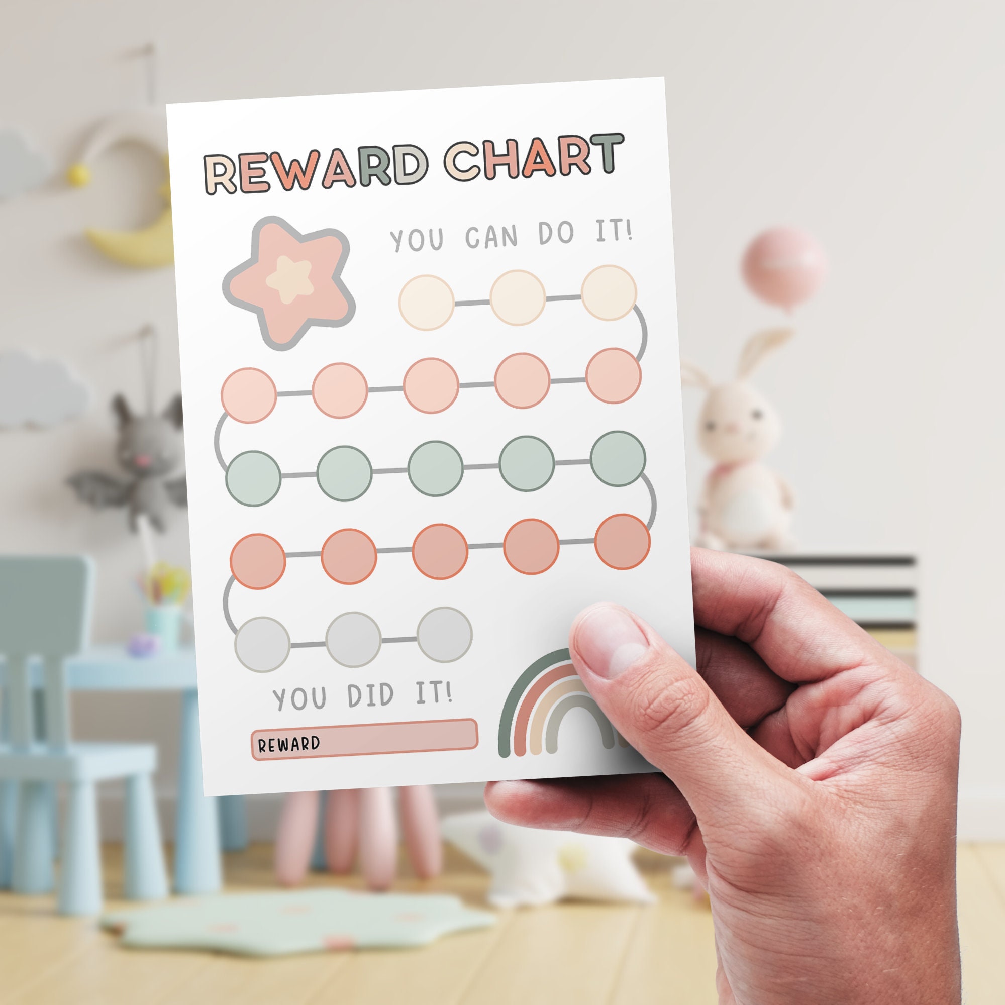 Kids Reward Chart Editable | How to Earn Money Chore Chart | Editable ...