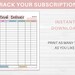 Bank Balance Tracker Finance Tracker Finance Log Saving Tracker Banking ...