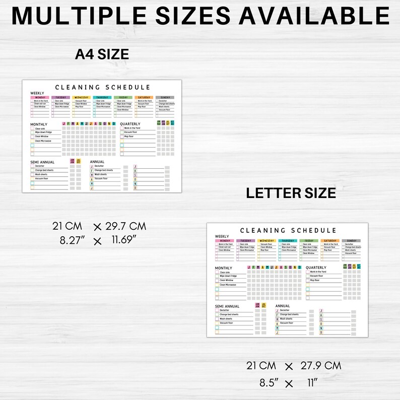 Responsibility Chore Chart for Kids Editable Chore Chart - Etsy