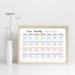 Family Chore Chart | 2,3,4,5 Family Members Editable Chore Chart ...
