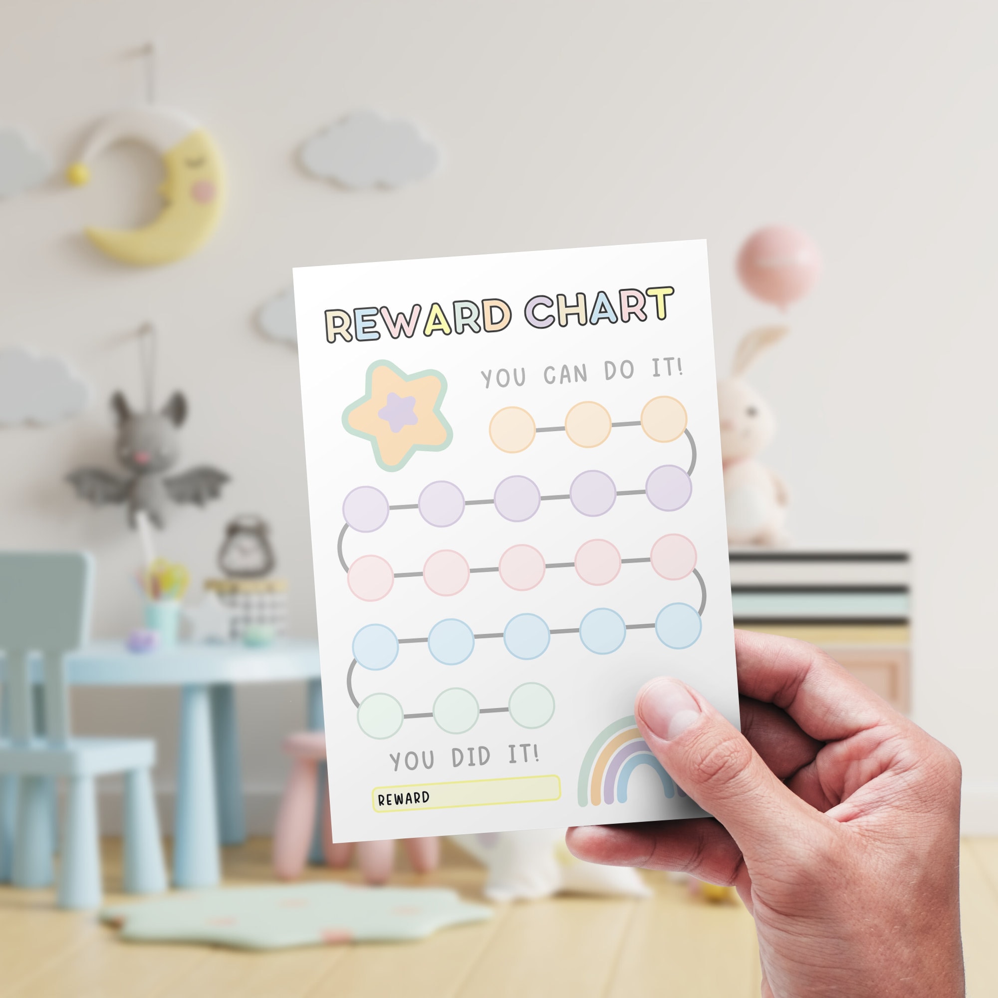 Kids Reward Chart Editable | How to Earn Money Chore Chart | Editable ...