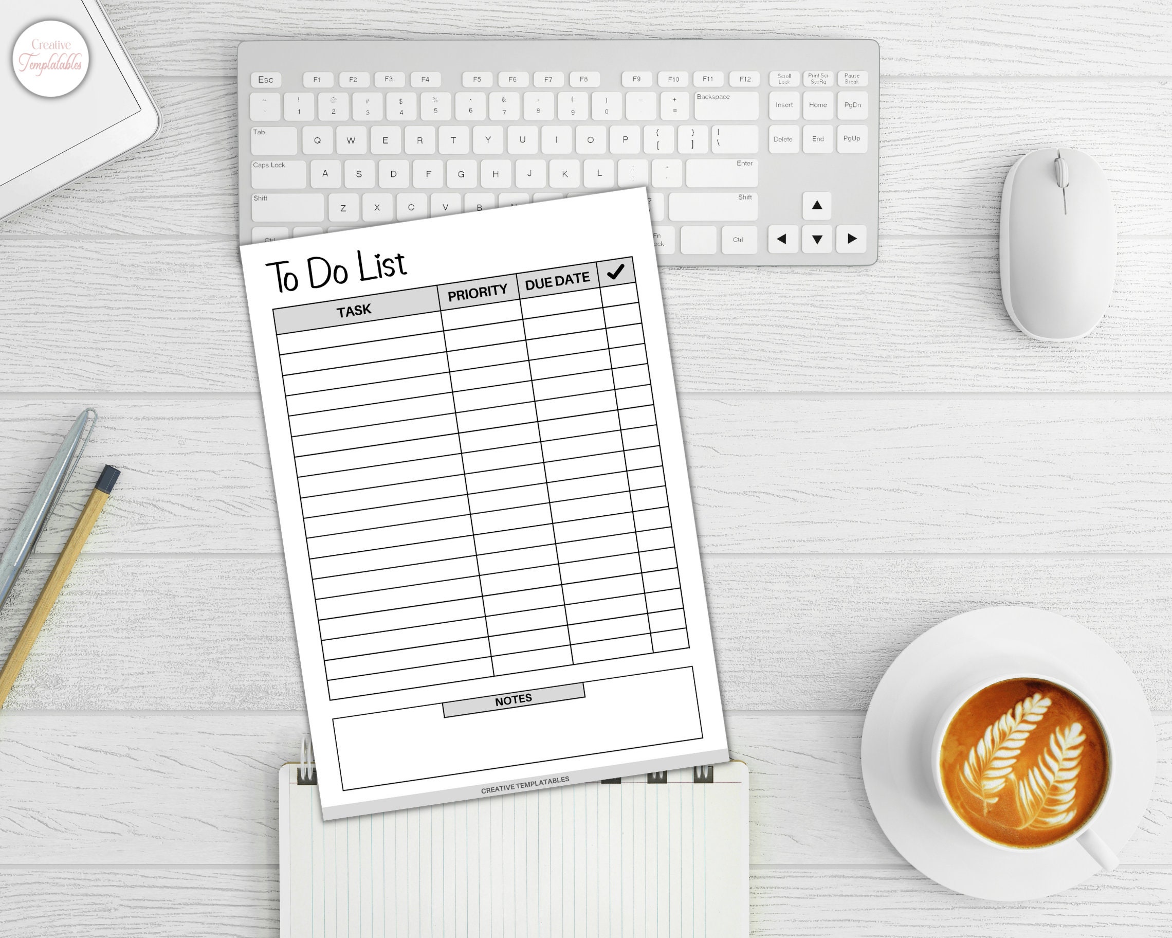 To-do List Planning List Printable To-do List Template Task Planner ...