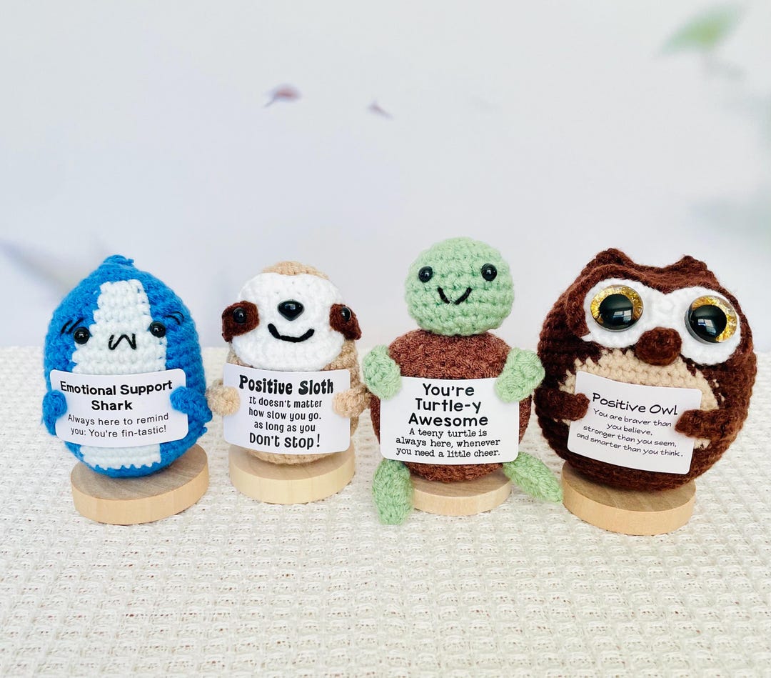 Positive Duck Sloth Turtle Animals Vegetables and Fruits, Emotional ...