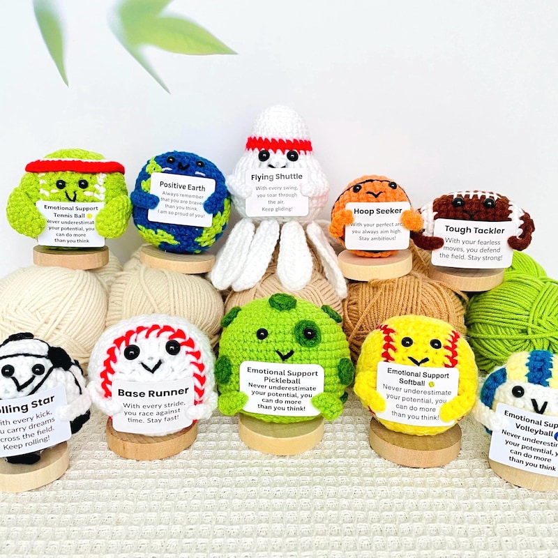 Support Crochet Softballs - Etsy