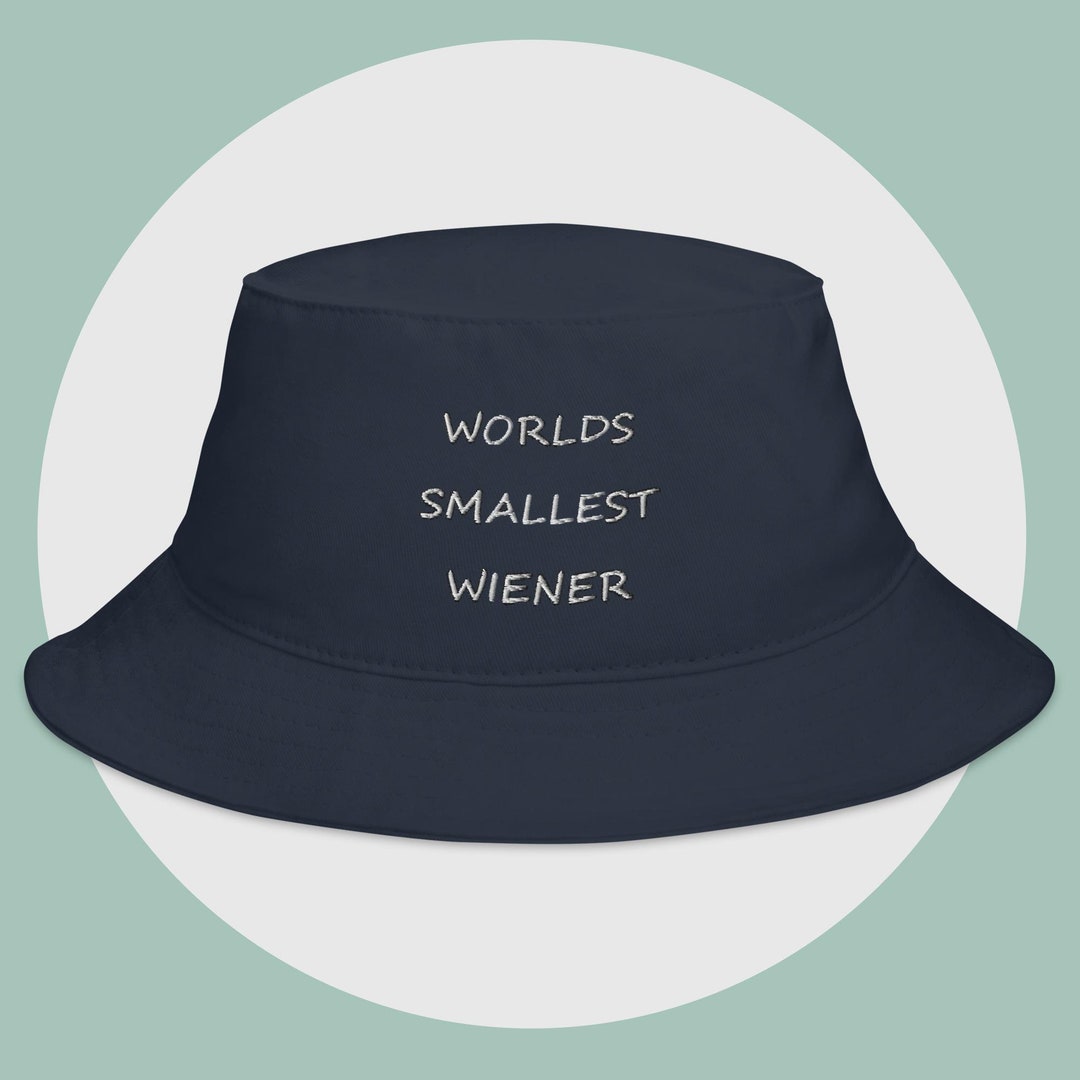 Worlds Smallest Wiener Bucket Hat - Etsy