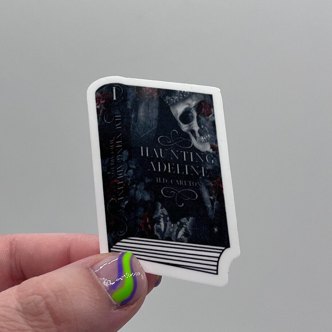 Haunting Adeline Booktok Custom Book Sticker H. D. Carlton Horror Book ...
