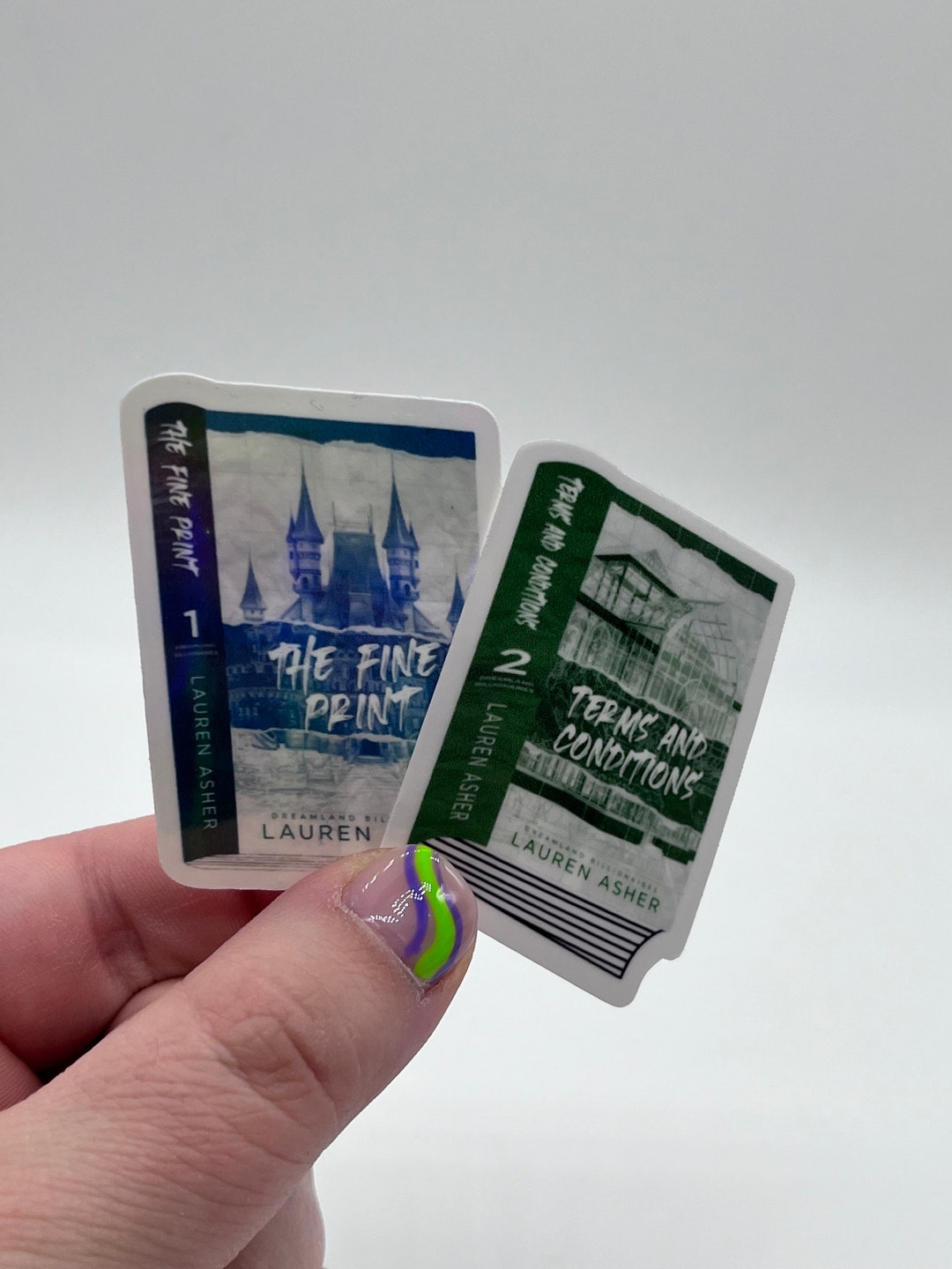 The Fine Print Sticker Terms and Conditions Lauren Asher Custom Book ...