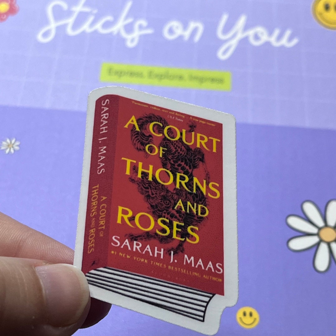 ACOTAR Sticker A Court of Thorns and Roses Sticker Book Merch Reading ...