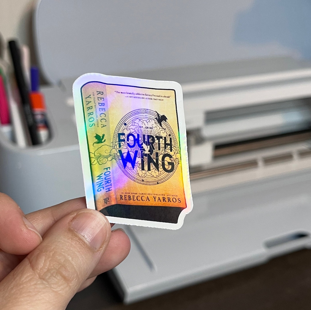 Fourth Wing Sticker (sprayed Edges) - Etsy