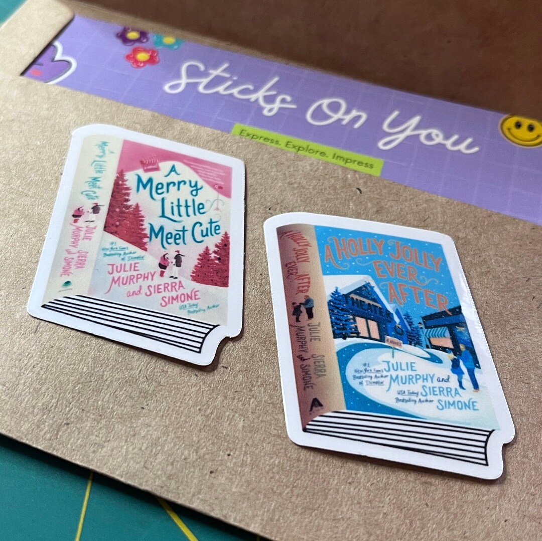 A Merry Little Meet Cute & A Holly Jolly Ever After Sticker Set Custom ...