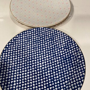Vintage Pier 1 Imports Multicolored Appetizer Plates in Box. - Etsy