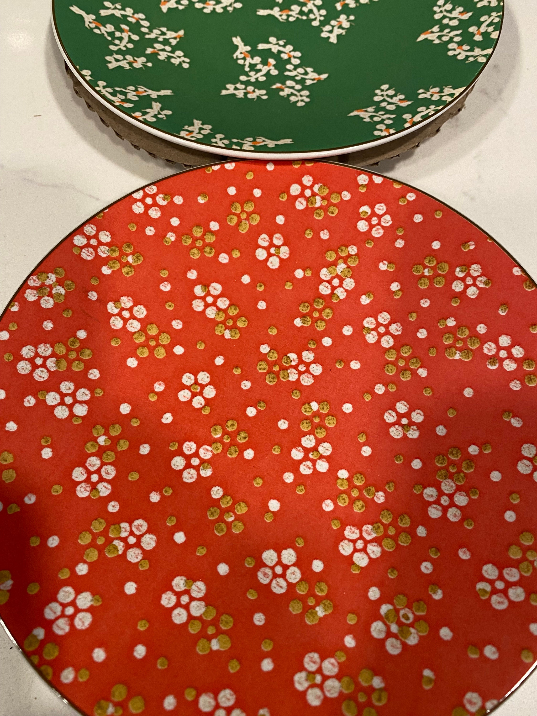 Vintage Pier 1 Imports Multicolored Appetizer Plates in Box. - Etsy