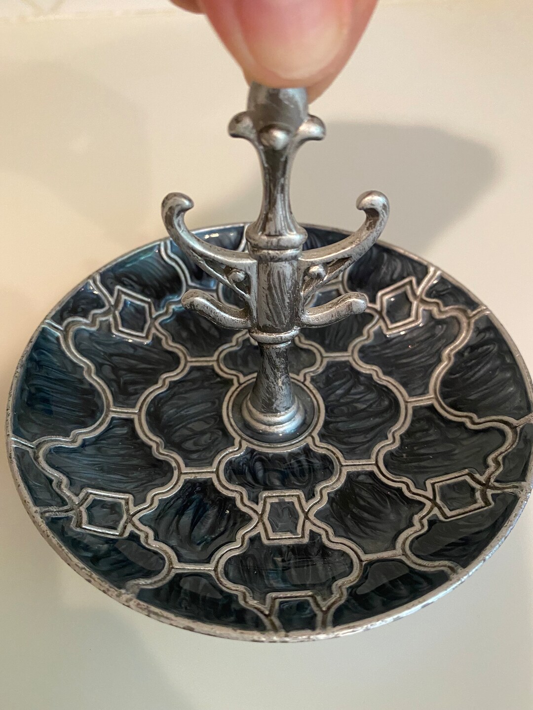 Metal Designer Ring Dish by Cynthia Rowley New York. - Etsy