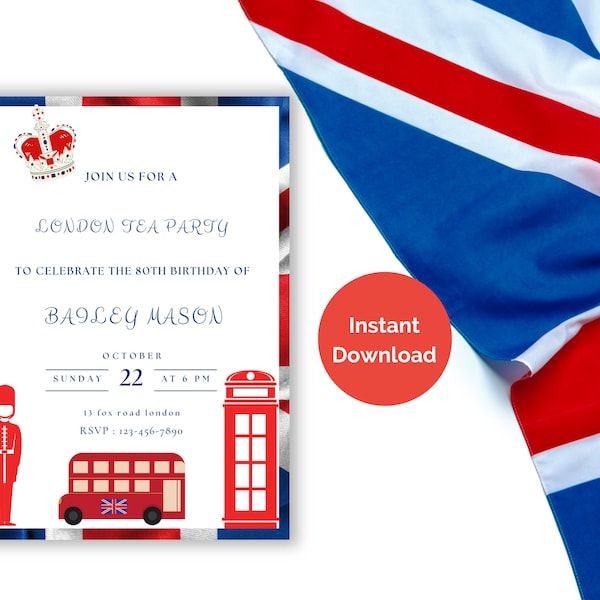 British Party - Etsy