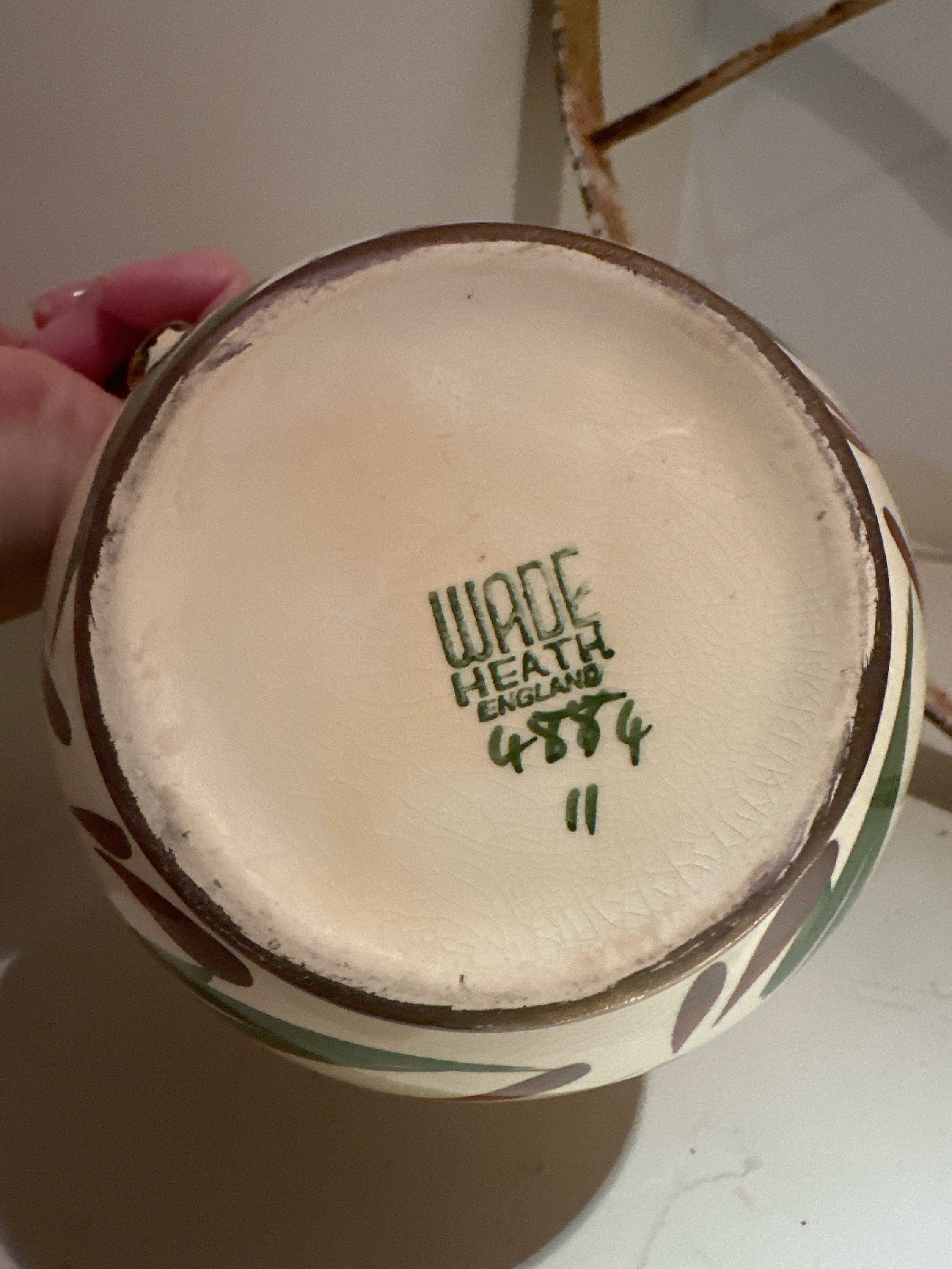 Wade England Pottery Harvest Ware Pitcher Copper Luster - Etsy