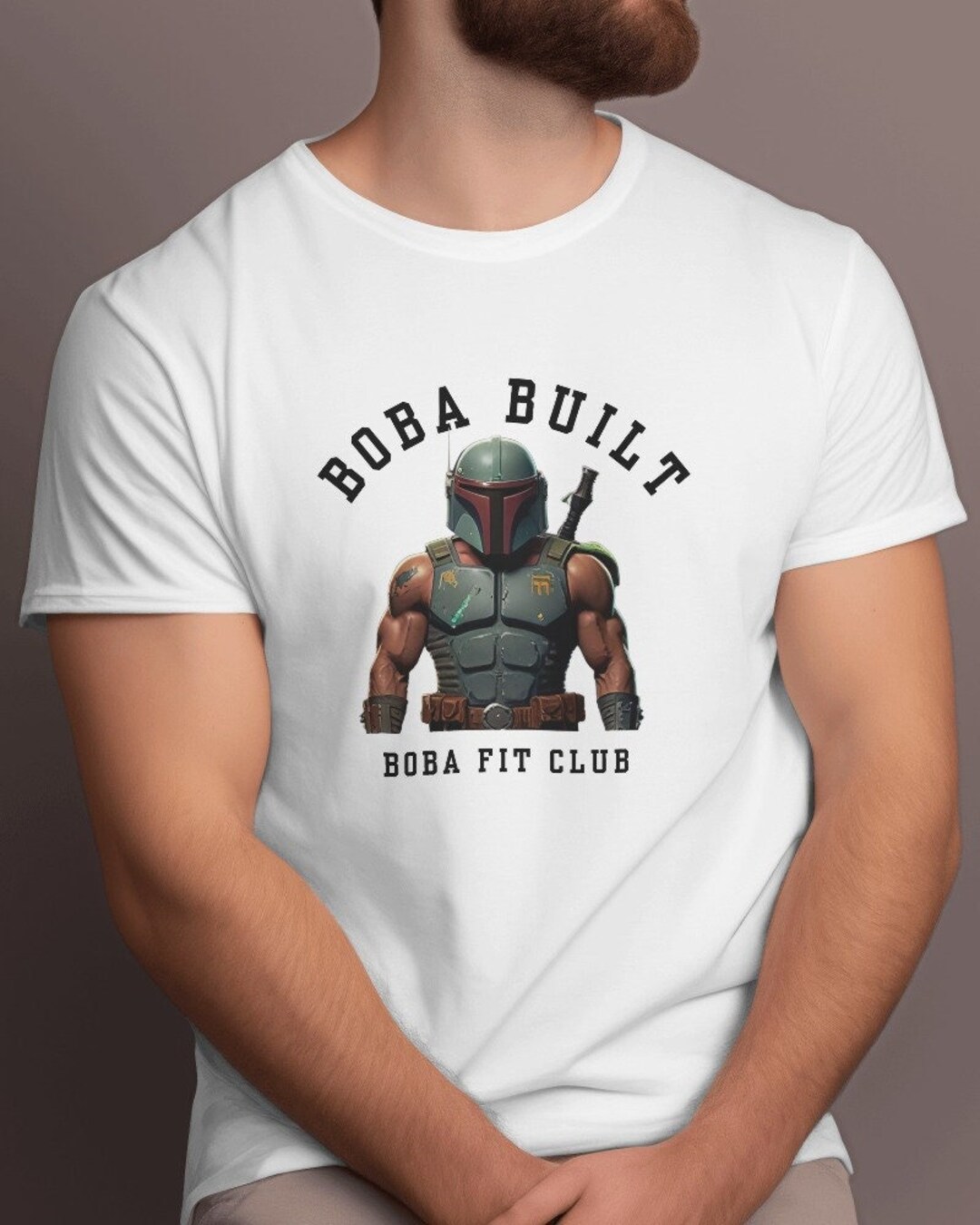 Boba Fett Short Sleeve, Boba Fit Club Shirt, Training Jersey, Gym Shirt ...