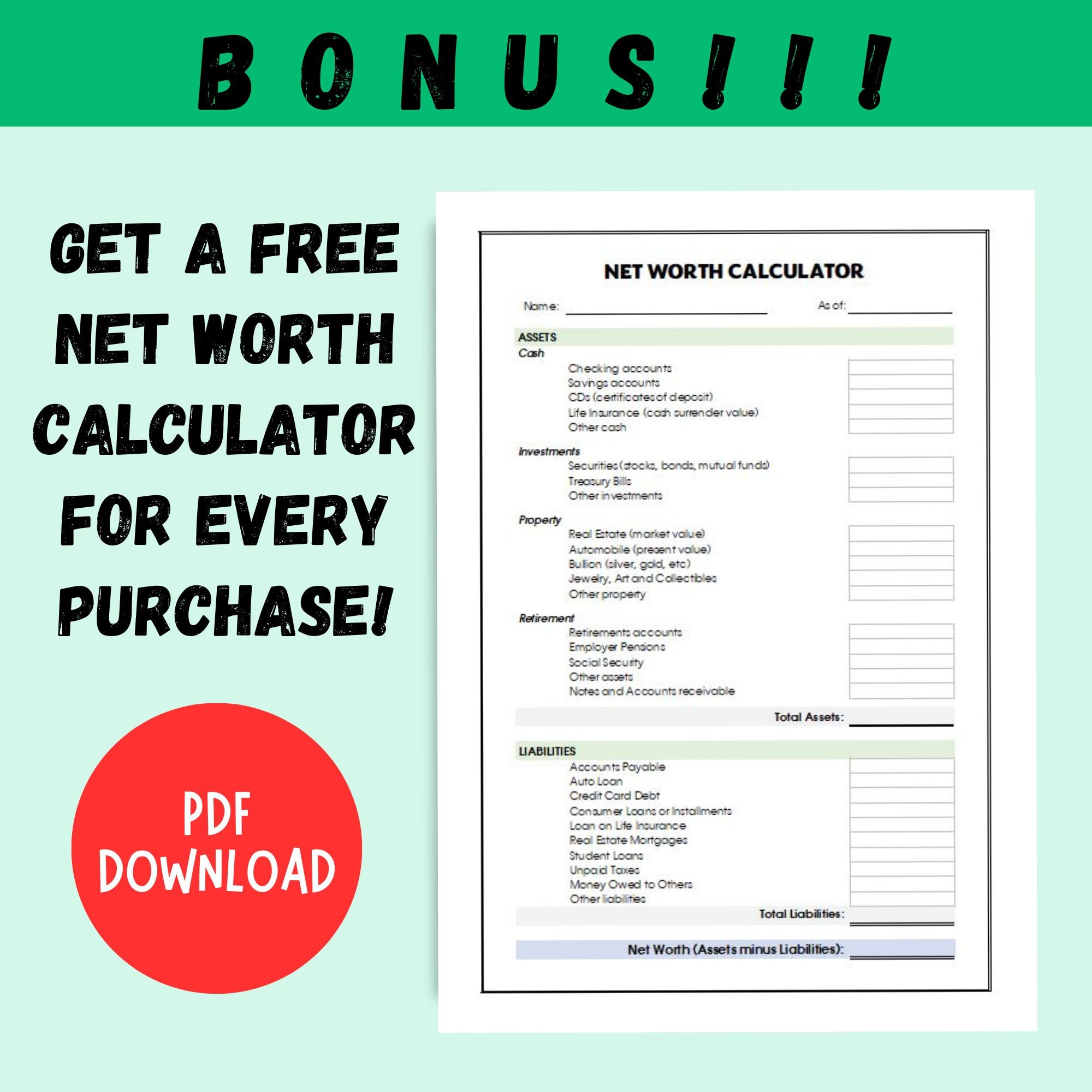 52 Week Saving Challenge Printable, 2500 Money Challenge, 1 Year ...