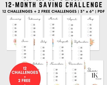 1k Savings Challenge Binder - Etsy