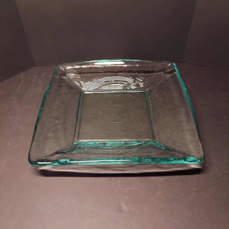 Recycled Glass Plate - Etsy