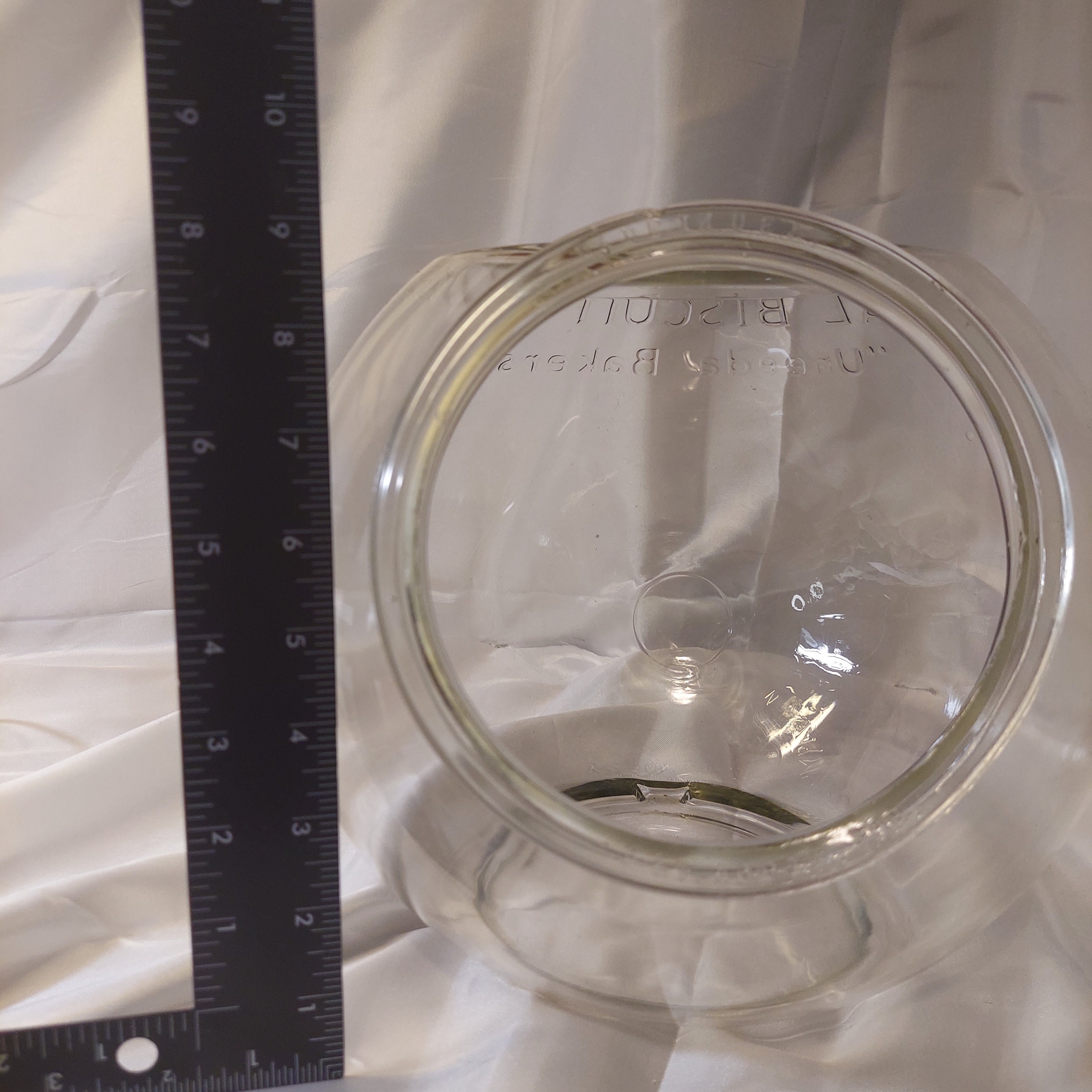 Vintage National Biscuit Company Glass Jar Countertop Store Display ...