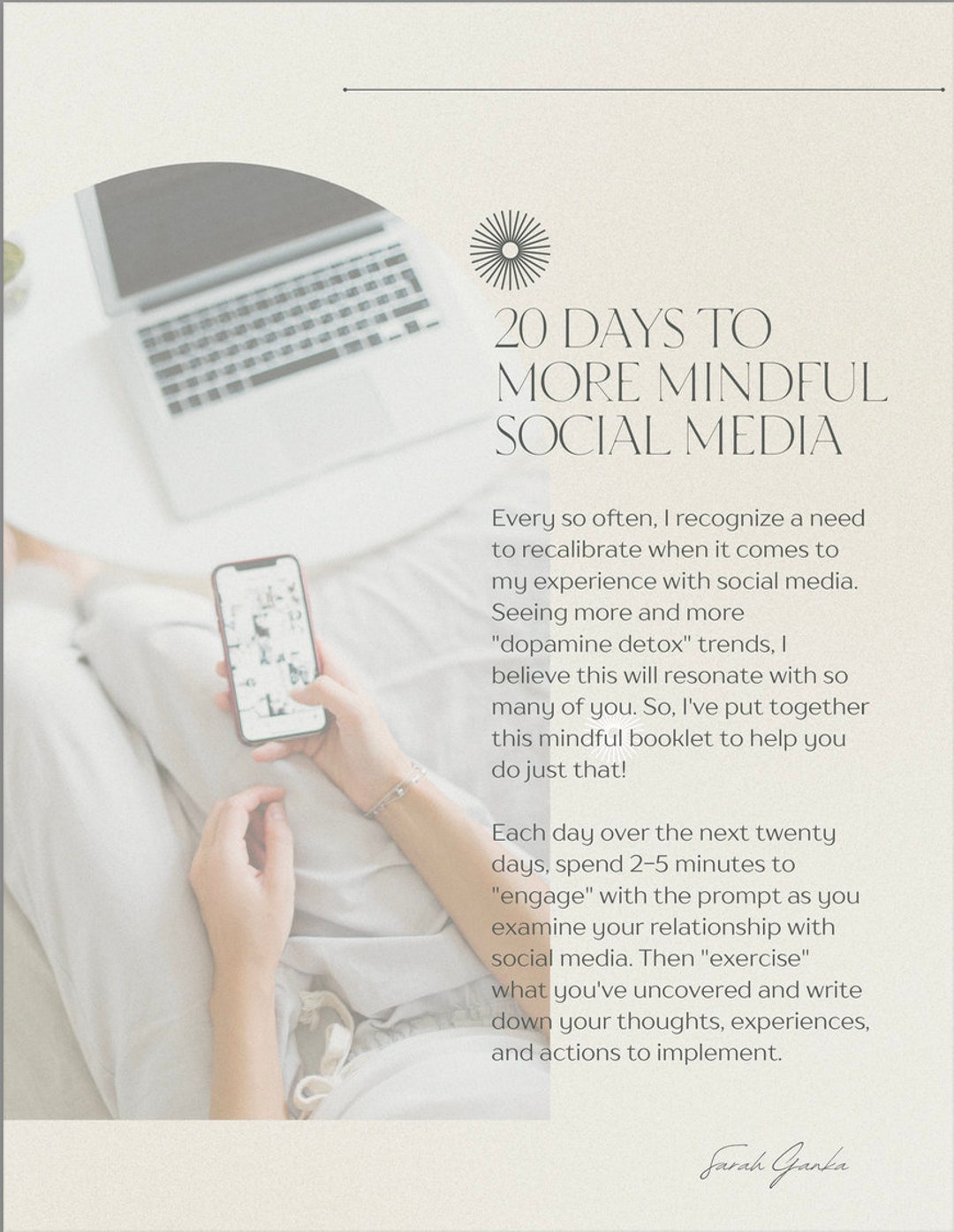 Mindful Social Media Journal - Etsy