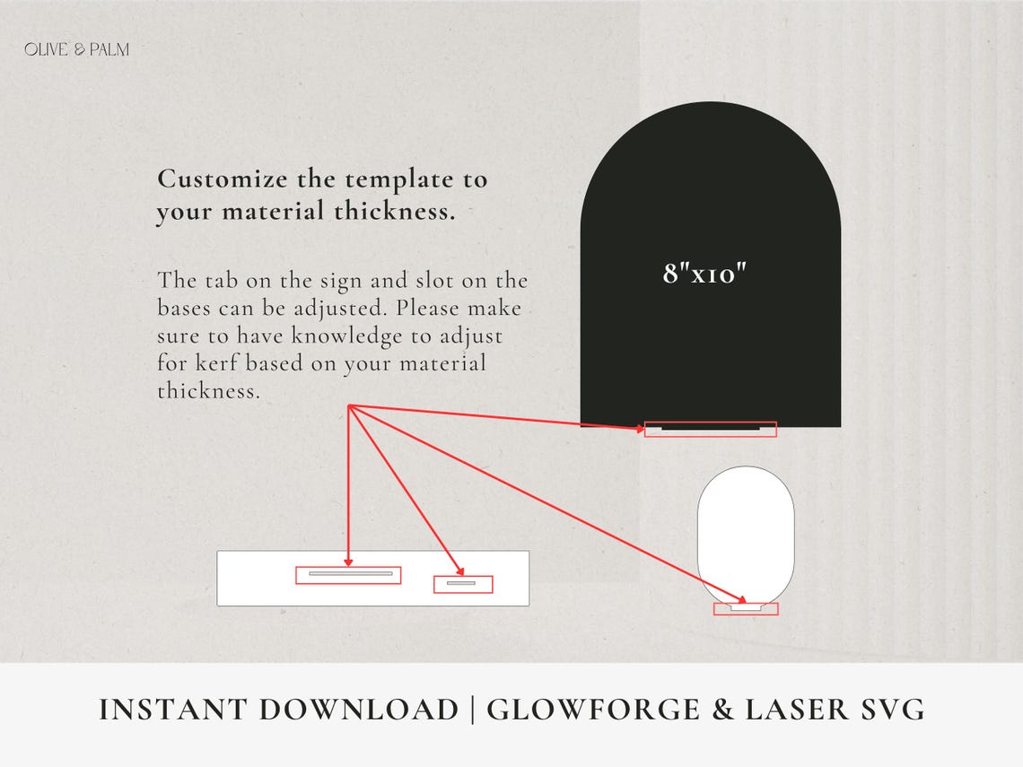 8x10" Half Arch Sign Digtal File | Wedding Table Number | Business Sign ...