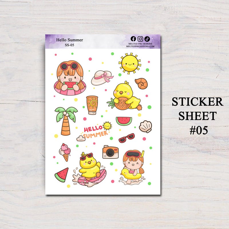 Summer Scrapbook - Etsy